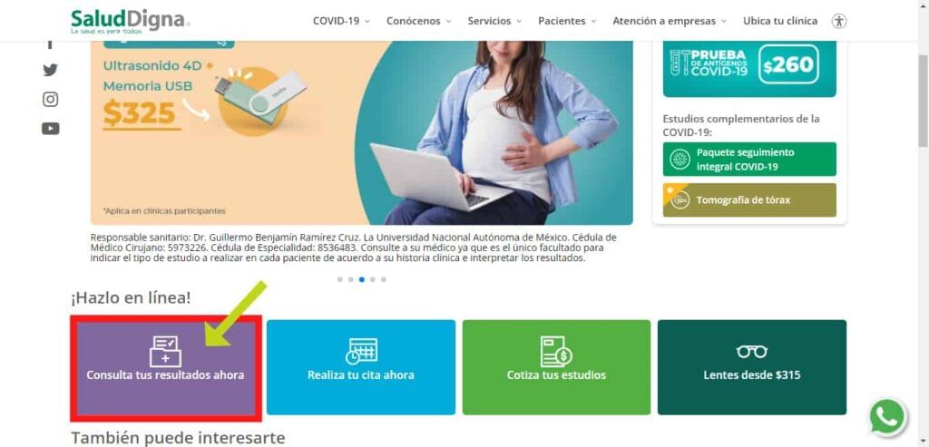 Salud Digna resultados | Obtén tus resultados online